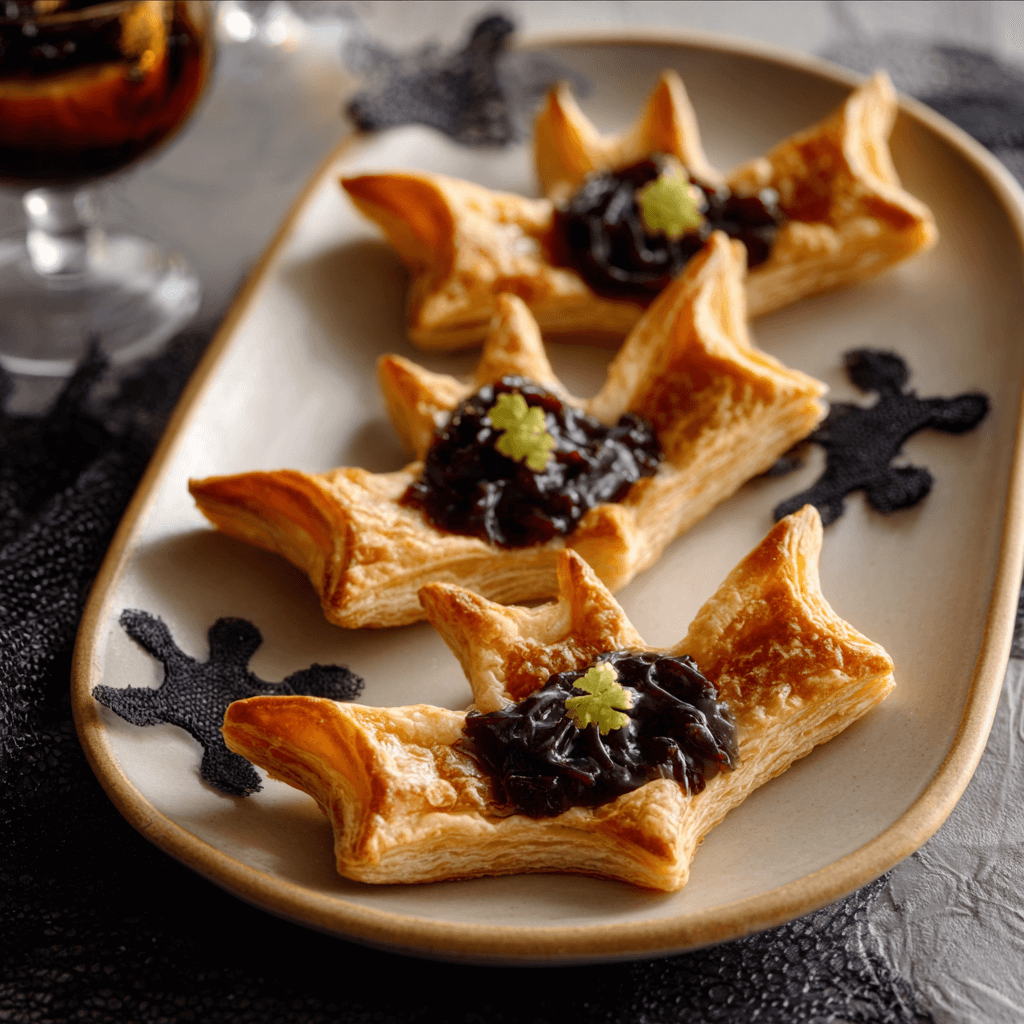 Easy Puff Pastry Bats: A Spooky, Delicious Halloween Treat - Ellie Epic ...